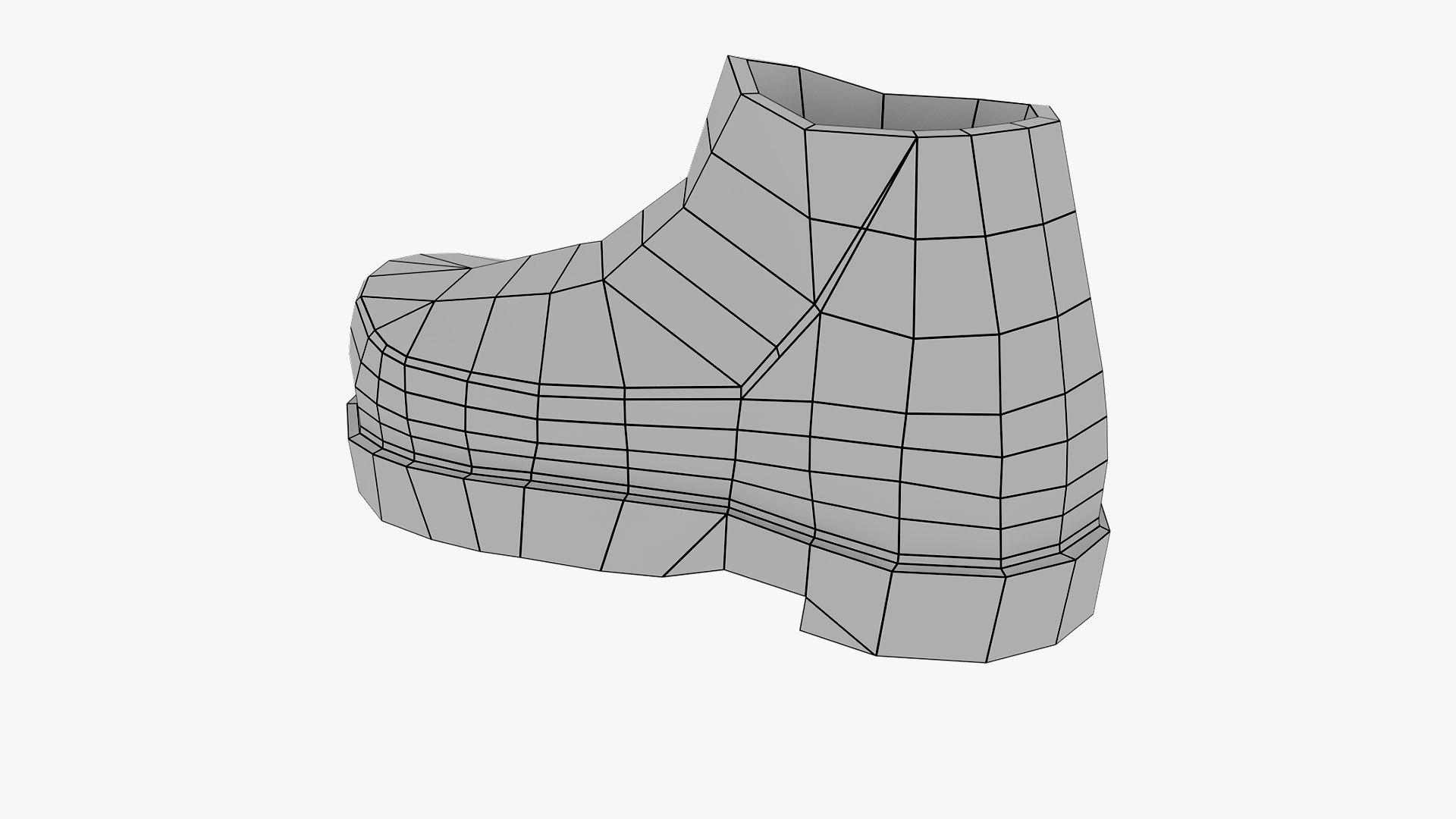 Shoe Base Mesh 3 Model - TurboSquid 2152909