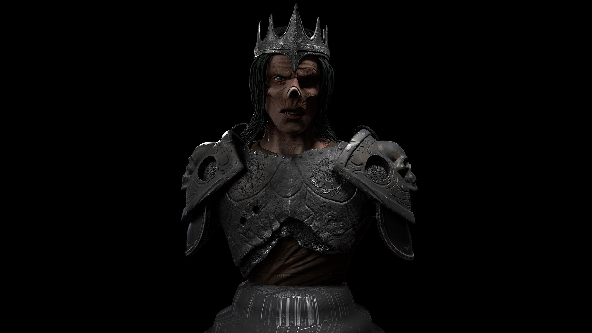 3D Undead Warrior Model - TurboSquid 2366291