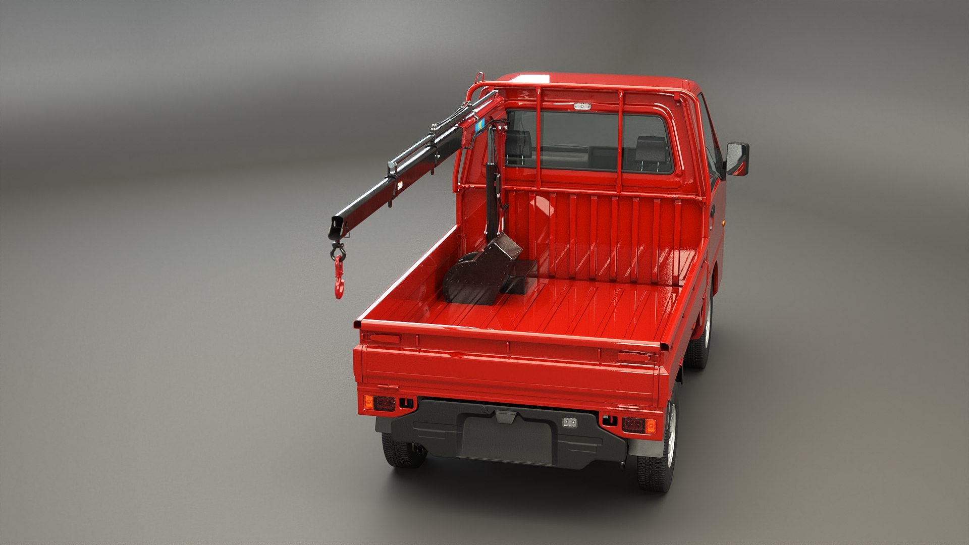 Kei Truck Mini Telescopic Crane Model - TurboSquid 2251783