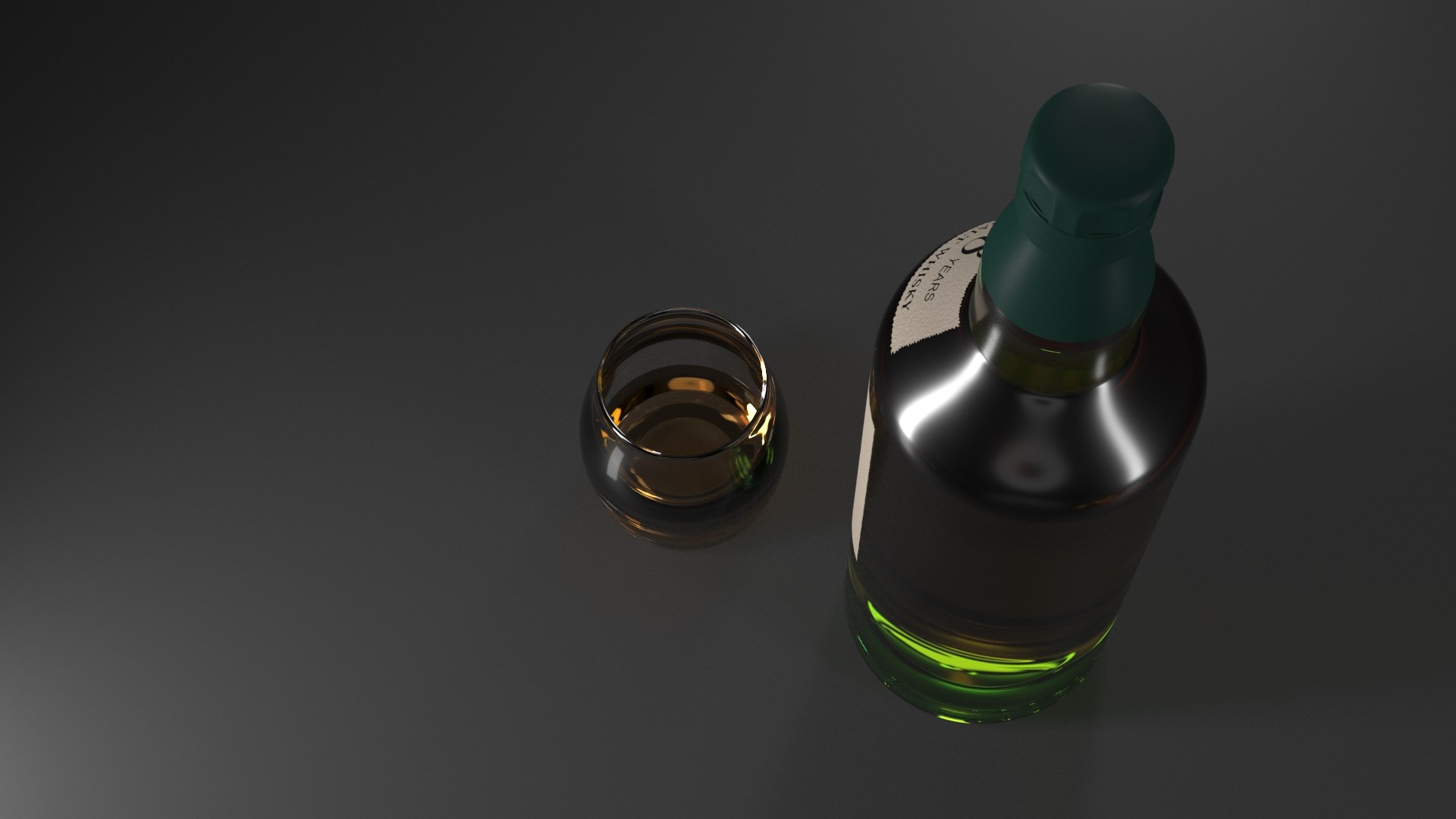 3D The Hakushu Whisky model - TurboSquid 2161677