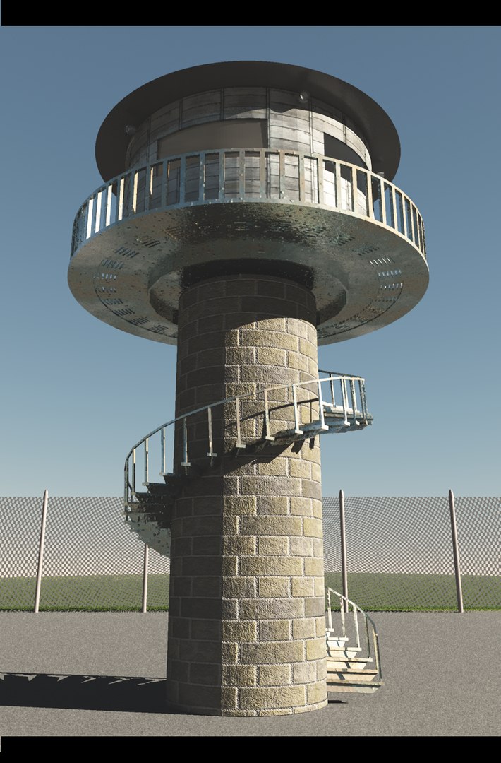 Circular Watchtower 3d 3ds