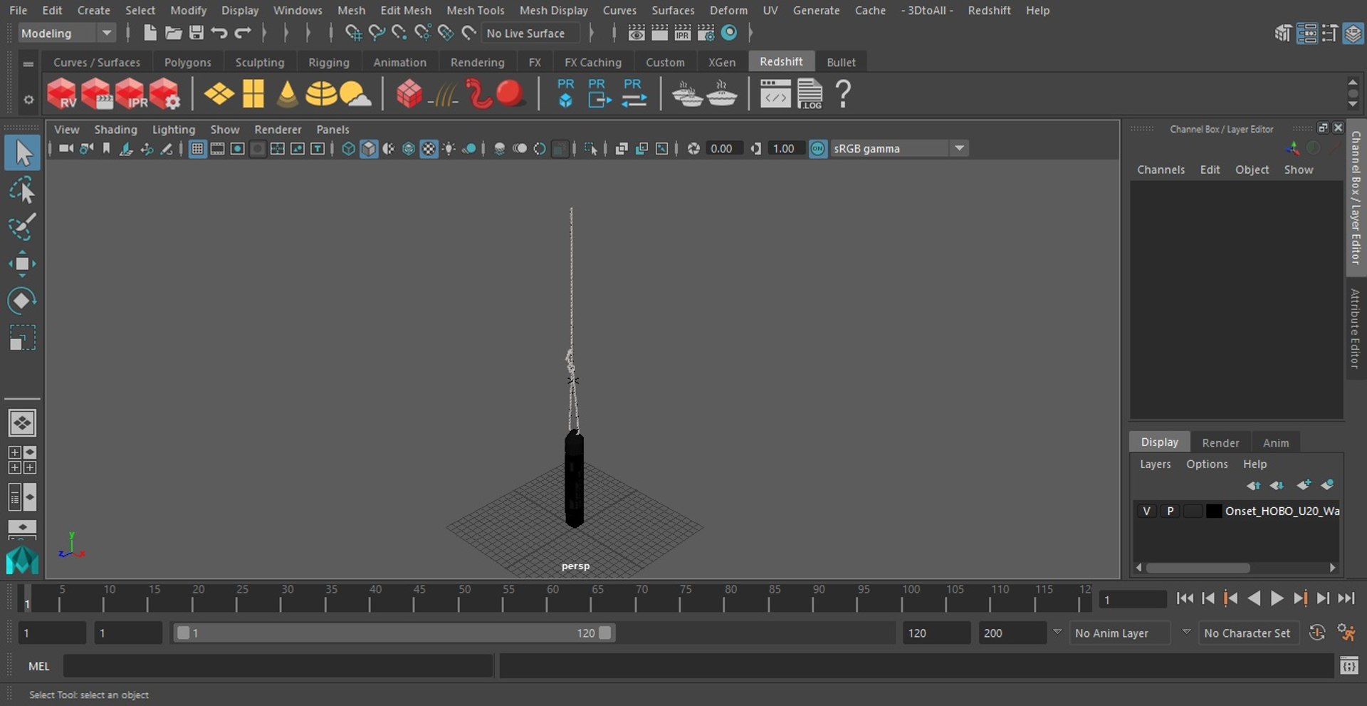 Onset HOBO U20 Water Level Logger 3D Model - TurboSquid 1916223