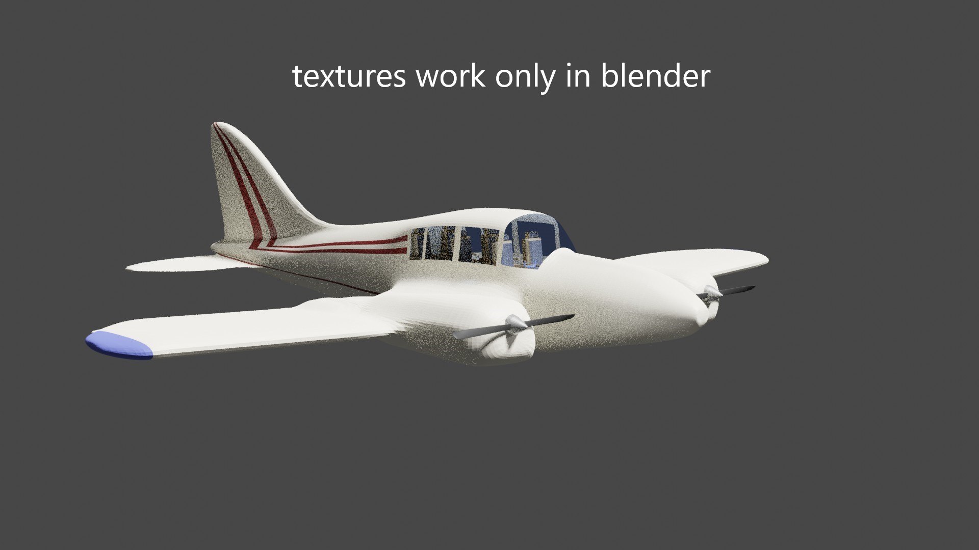 Piper Aztec 3D-Modell - TurboSquid 1774763