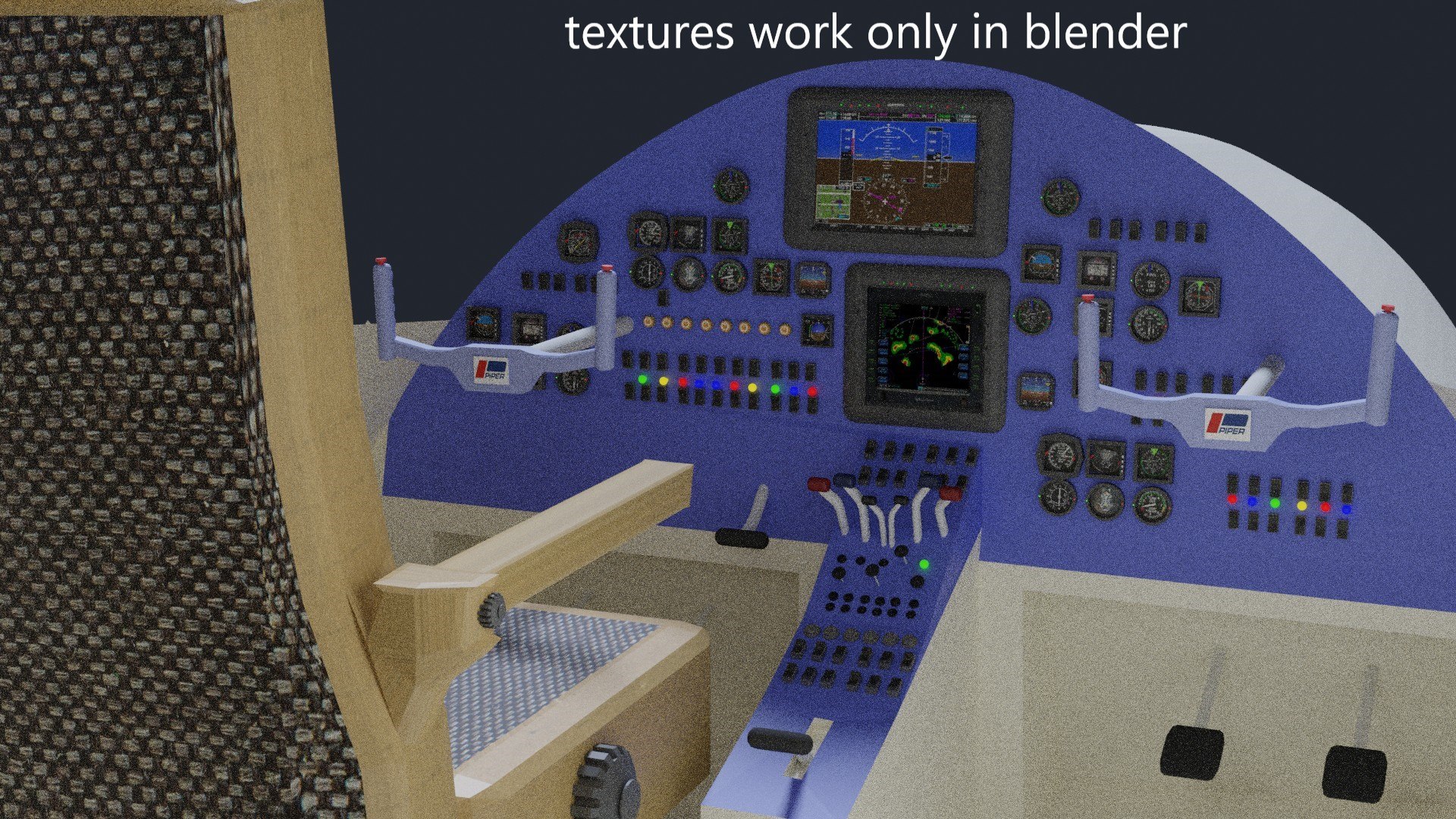 Piper Aztec Airplane Pa-23 3D - TurboSquid 1774763