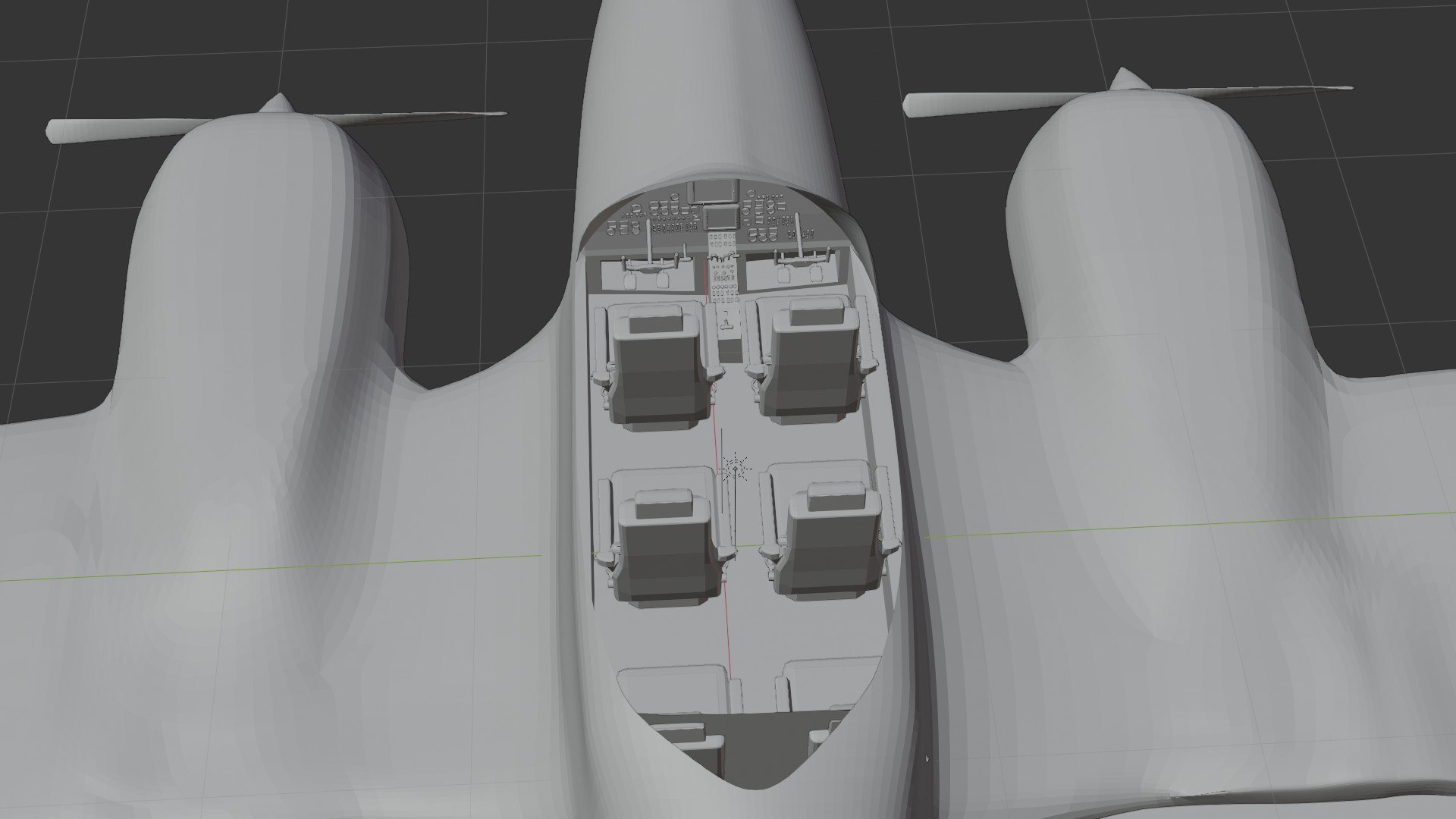 Piper Aztec Airplane Pa-23 3D - TurboSquid 1774763