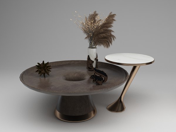 Coffee Table - Waiting Table - 0303Dモデル - TurboSquid 1956443