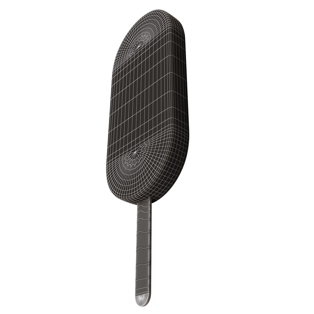 3D Ice Cream Chocolate Model - TurboSquid 2005222