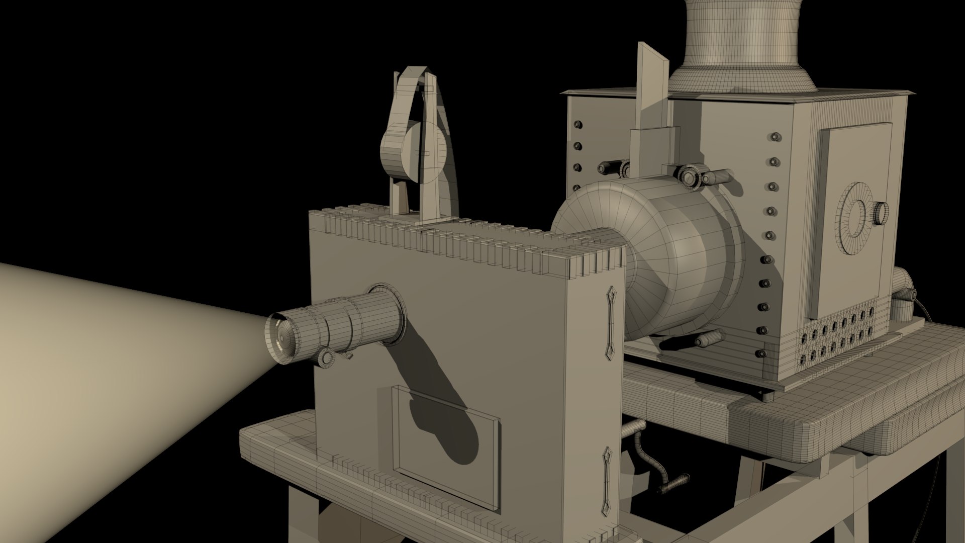 Projector Lumiere 3d Model