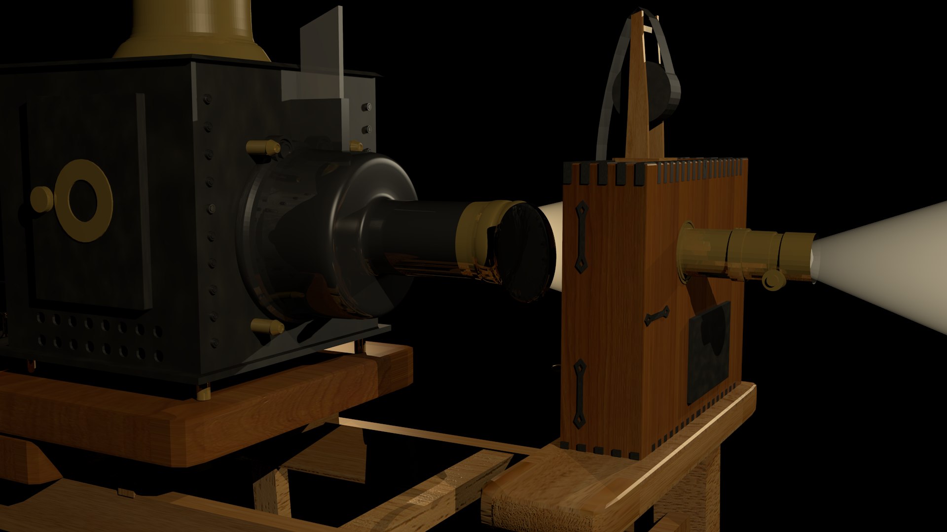 Projector Lumiere 3d Model