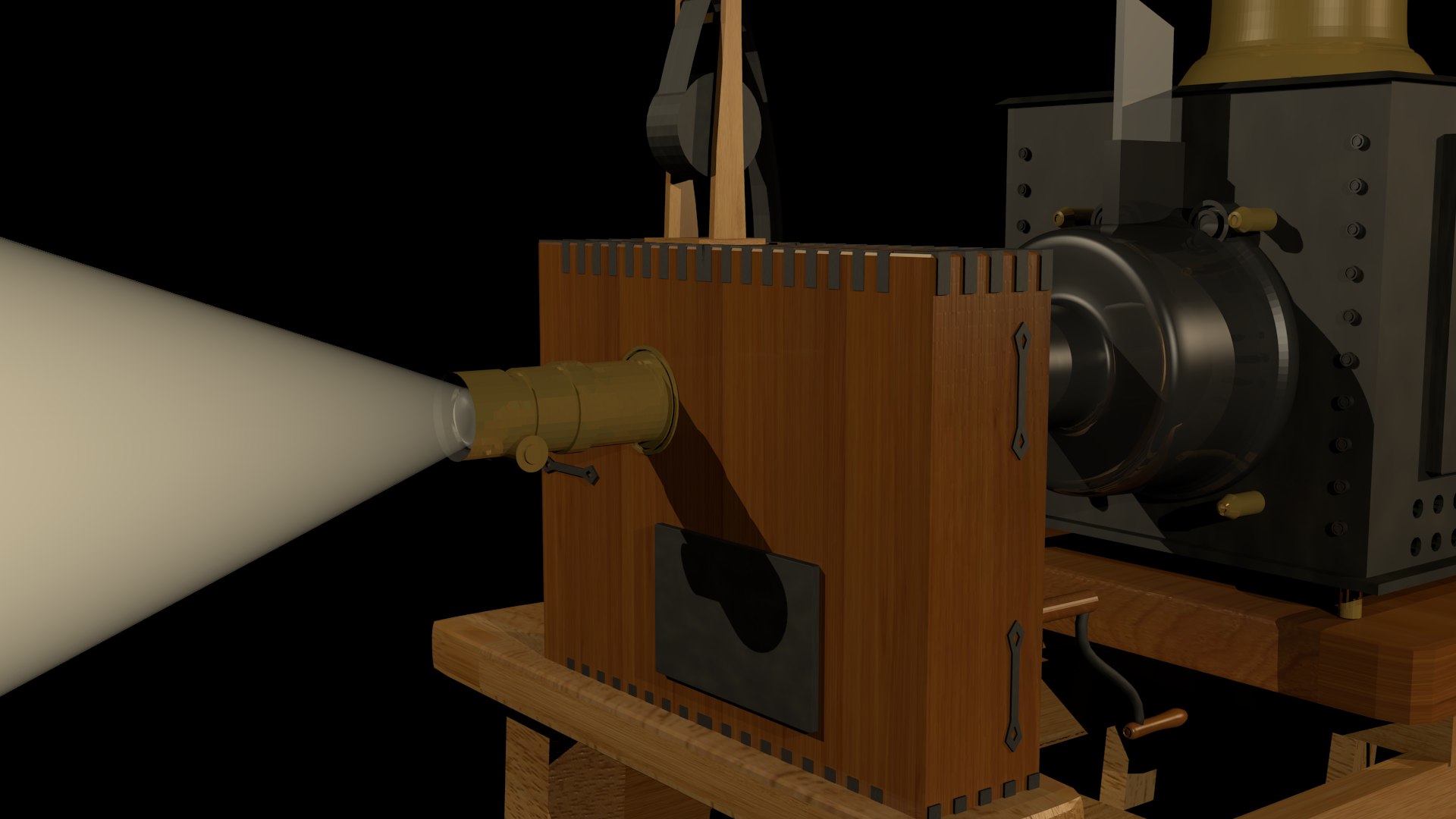 Projector Lumiere 3d Model