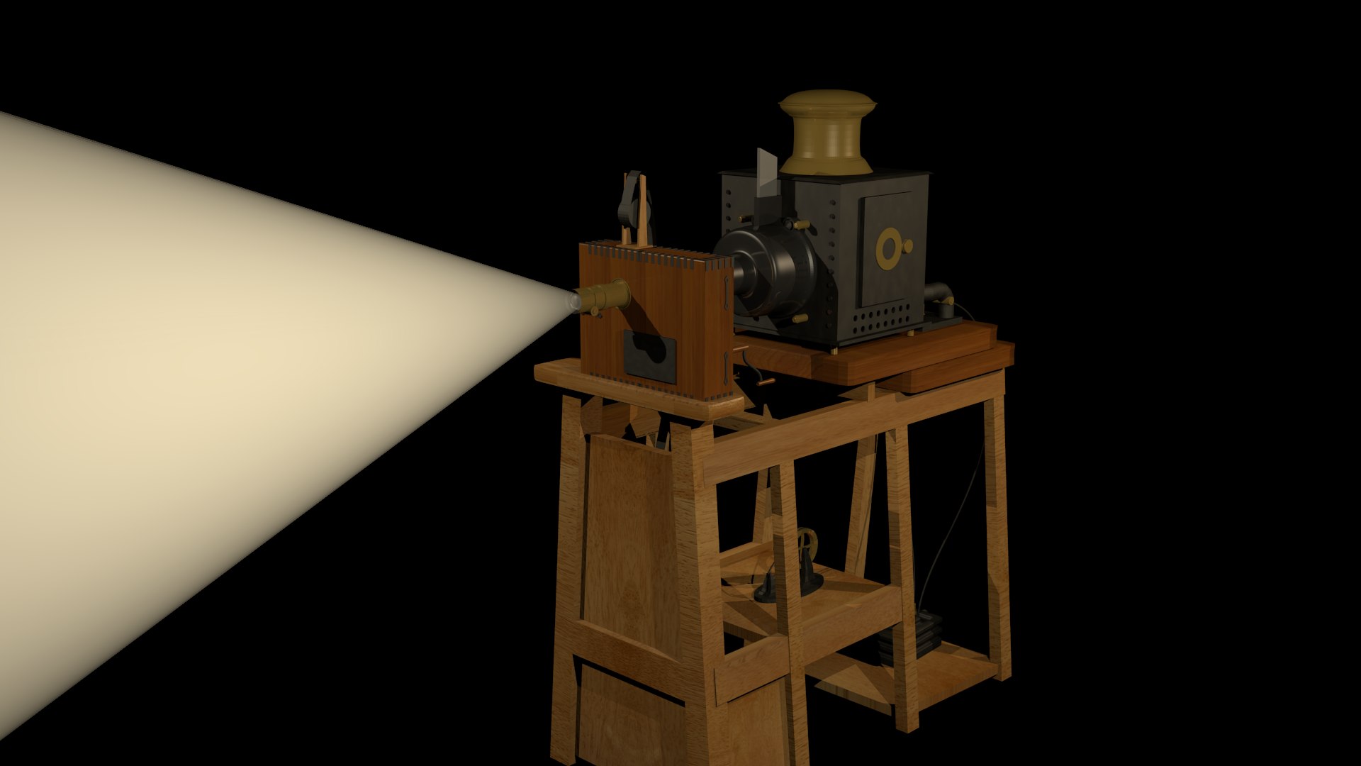 Projector Lumiere 3d Model