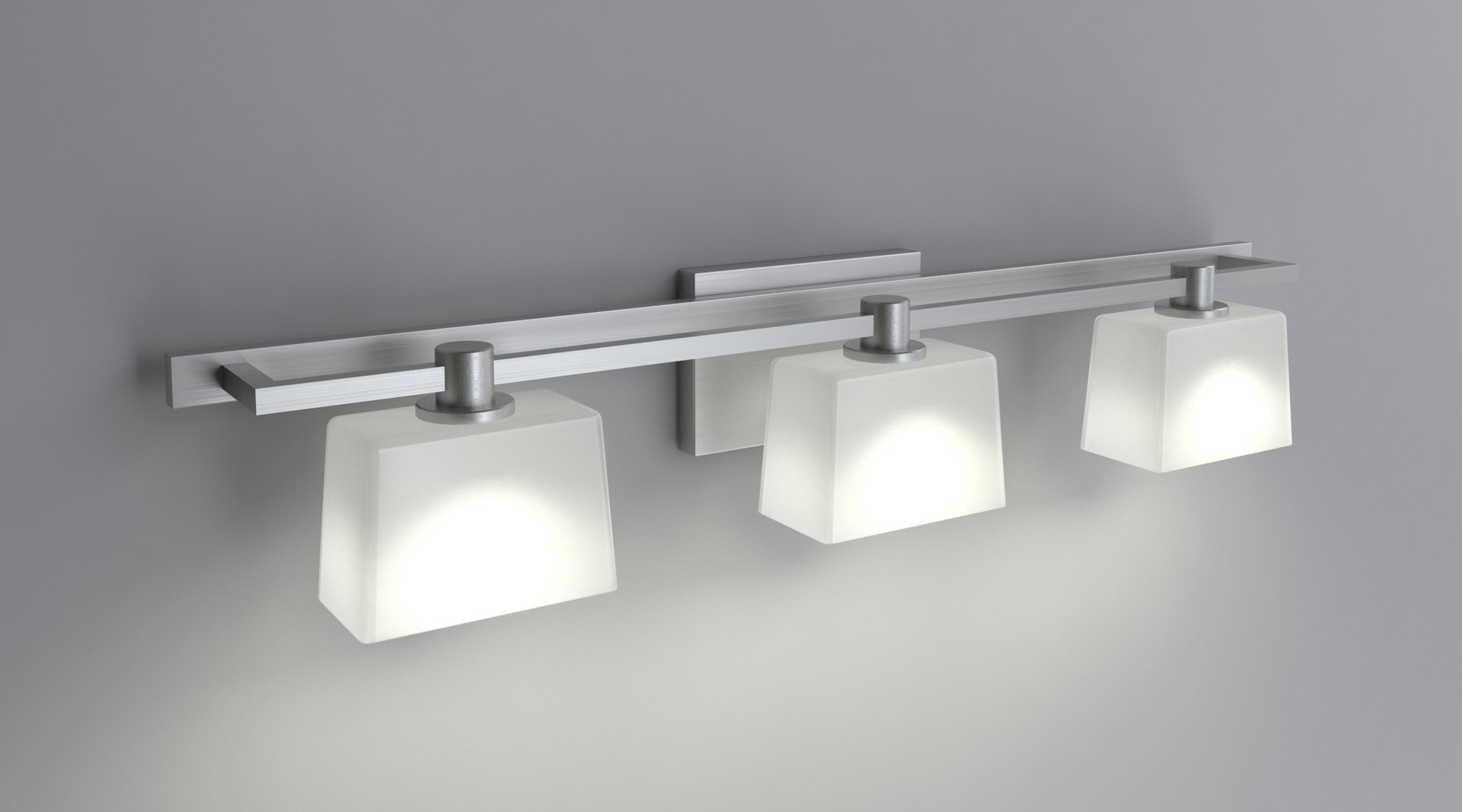 3d Model Bathroom Light Fixture