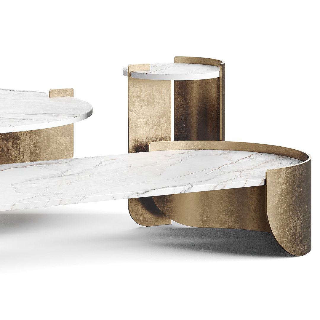 3D Model Encore Italia Osiris Coffee Table - TurboSquid 2072943