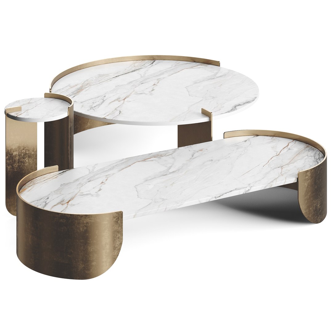 3D Model Encore Italia Osiris Coffee Table - TurboSquid 2072943