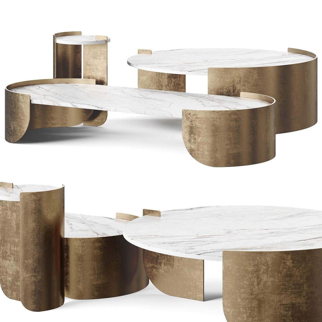 3D Model Encore Italia Osiris Coffee Table - TurboSquid 2072943