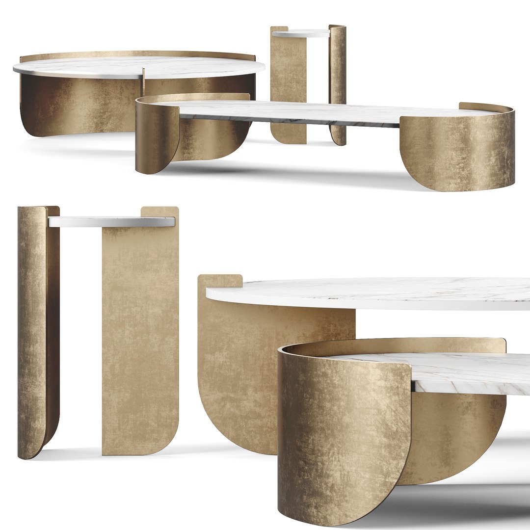 3D Model Encore Italia Osiris Coffee Table - TurboSquid 2072943