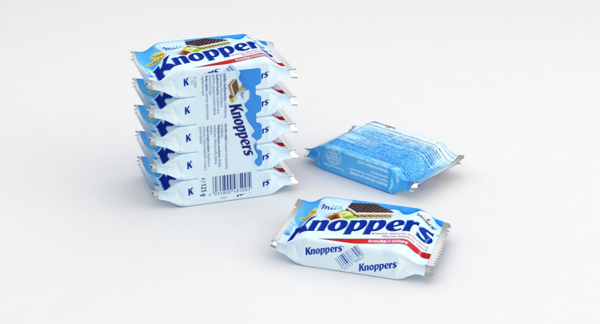 Knoppers 5-pack Model - TurboSquid 1154554