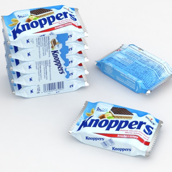 Crispy knoppers 3D model - TurboSquid 1563386
