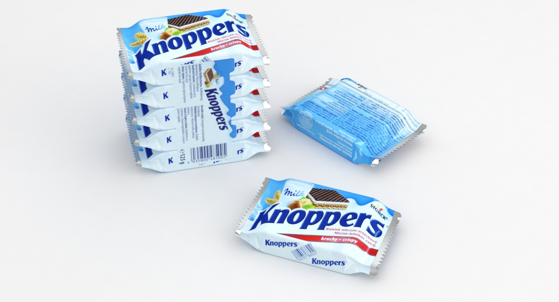 Knoppers 5-pack Model - TurboSquid 1154554