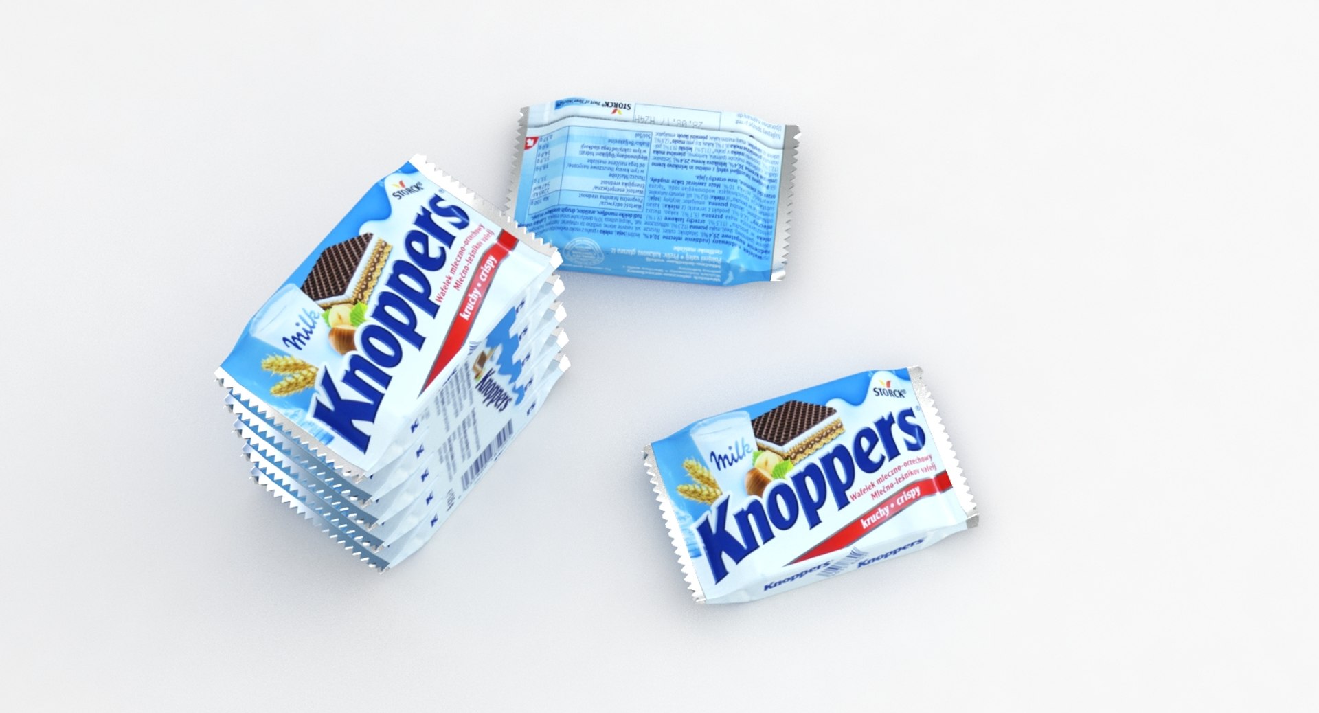 Knoppers 5-pack Model - TurboSquid 1154554