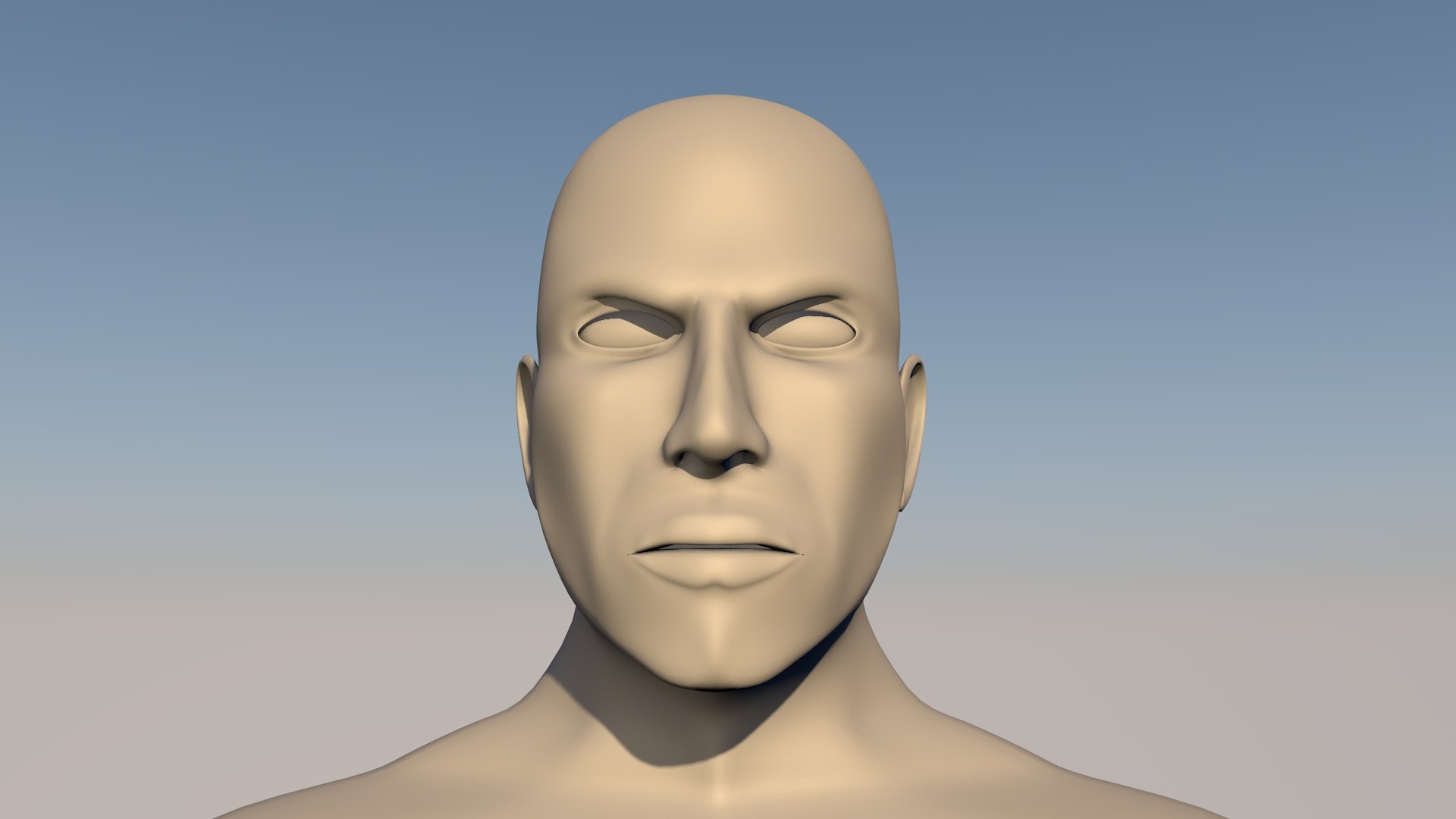 Male Face Model - TurboSquid 1853221