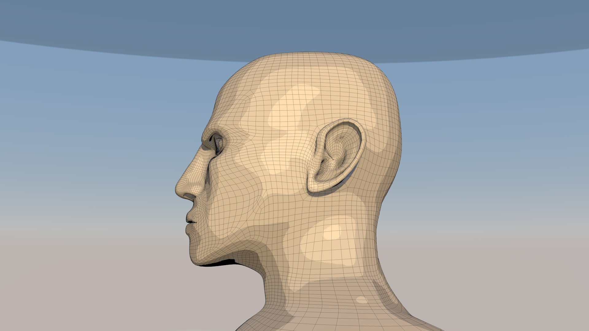 Male Face Model - TurboSquid 1853221