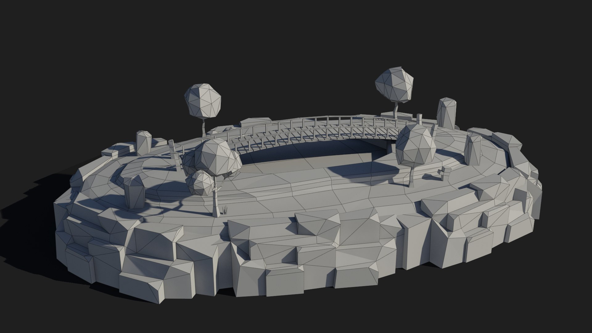 Island Cartoon X9 Low-poly 3D Model 3D Model - TurboSquid 1929798