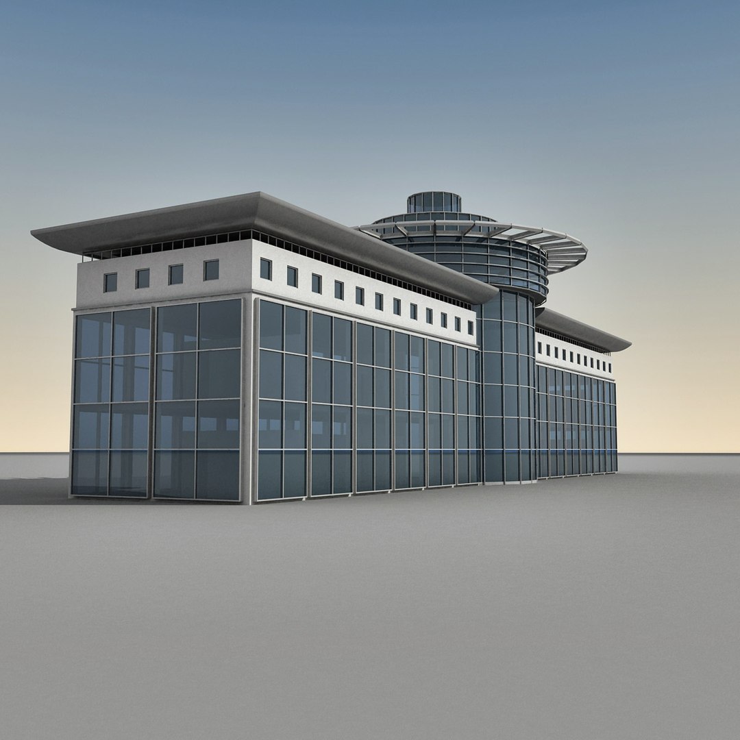 3ds Max Modern Building