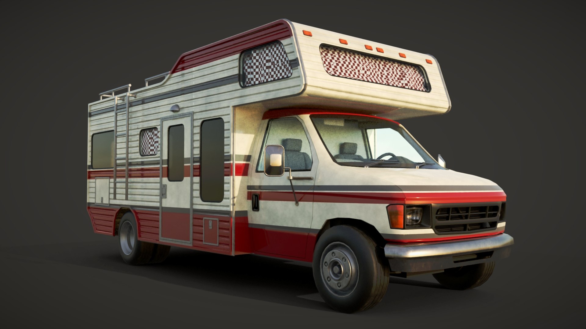 3D Model Camper Van Truck - TurboSquid 2003734