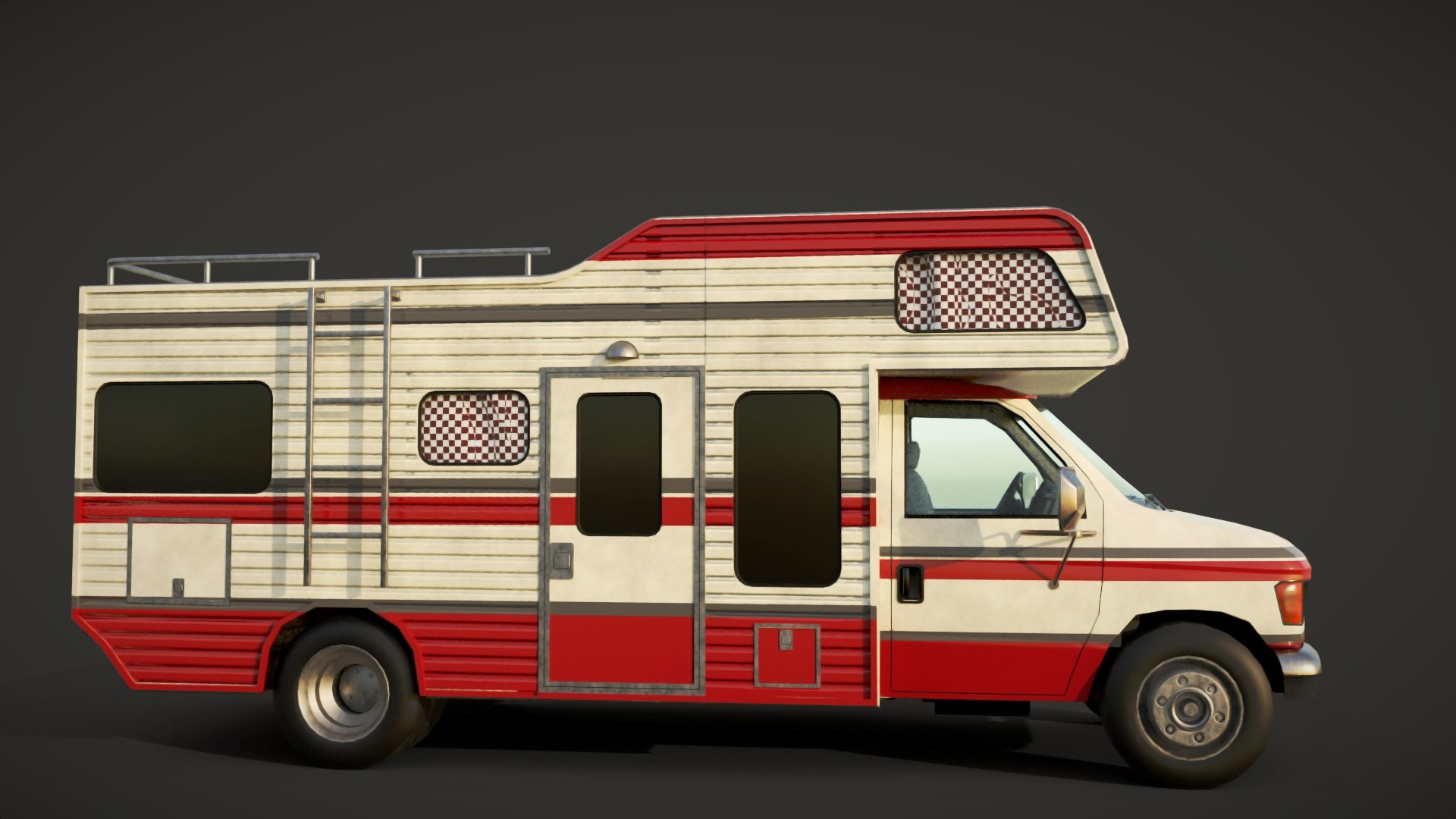 3D Model Camper Van Truck - TurboSquid 2003734