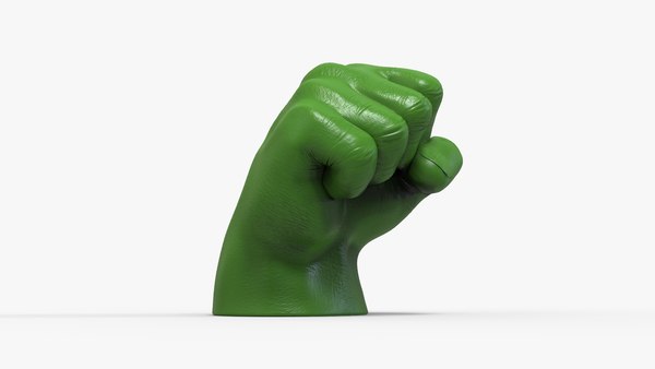 modelo 3d Puño de mano de Hulk - TurboSquid 1739846