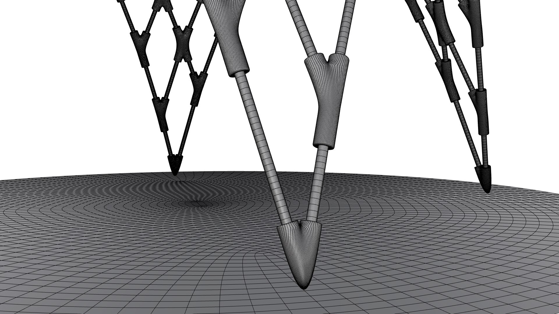 Pipes Spider Playground Climber 06 3D Model - TurboSquid 2258392