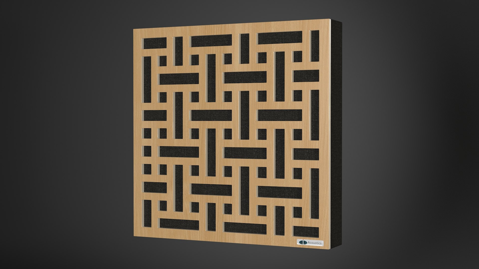 GIK Acoustics Impression Series Basketweave Acoustic Panel 3D Model ...