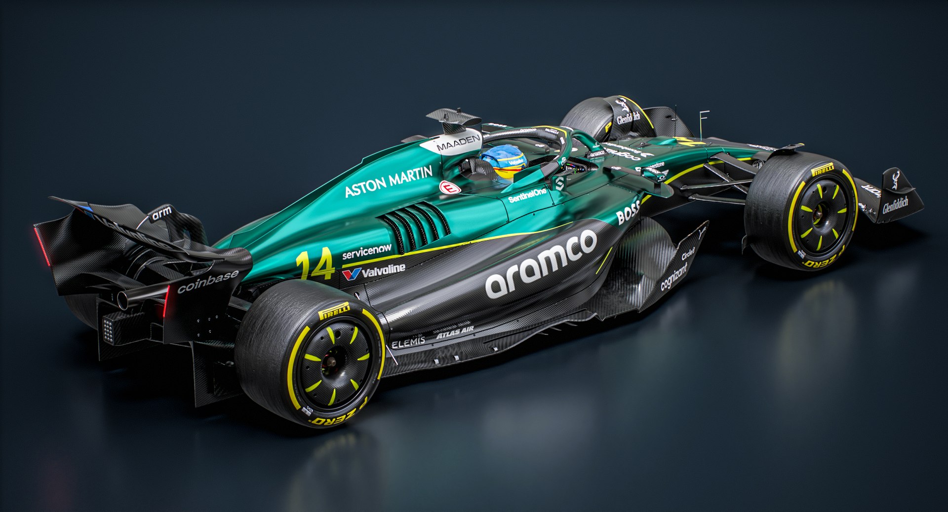 Aston Martin F1 AMR25 2025 Formula 1 Race Car Model - TurboSquid 2383843