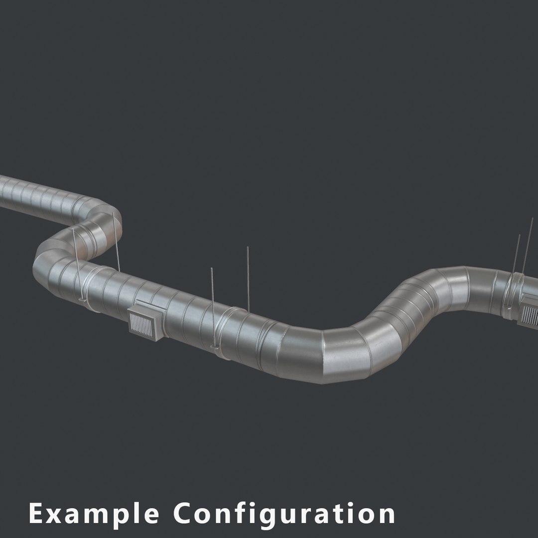 3d Model Asset Vents