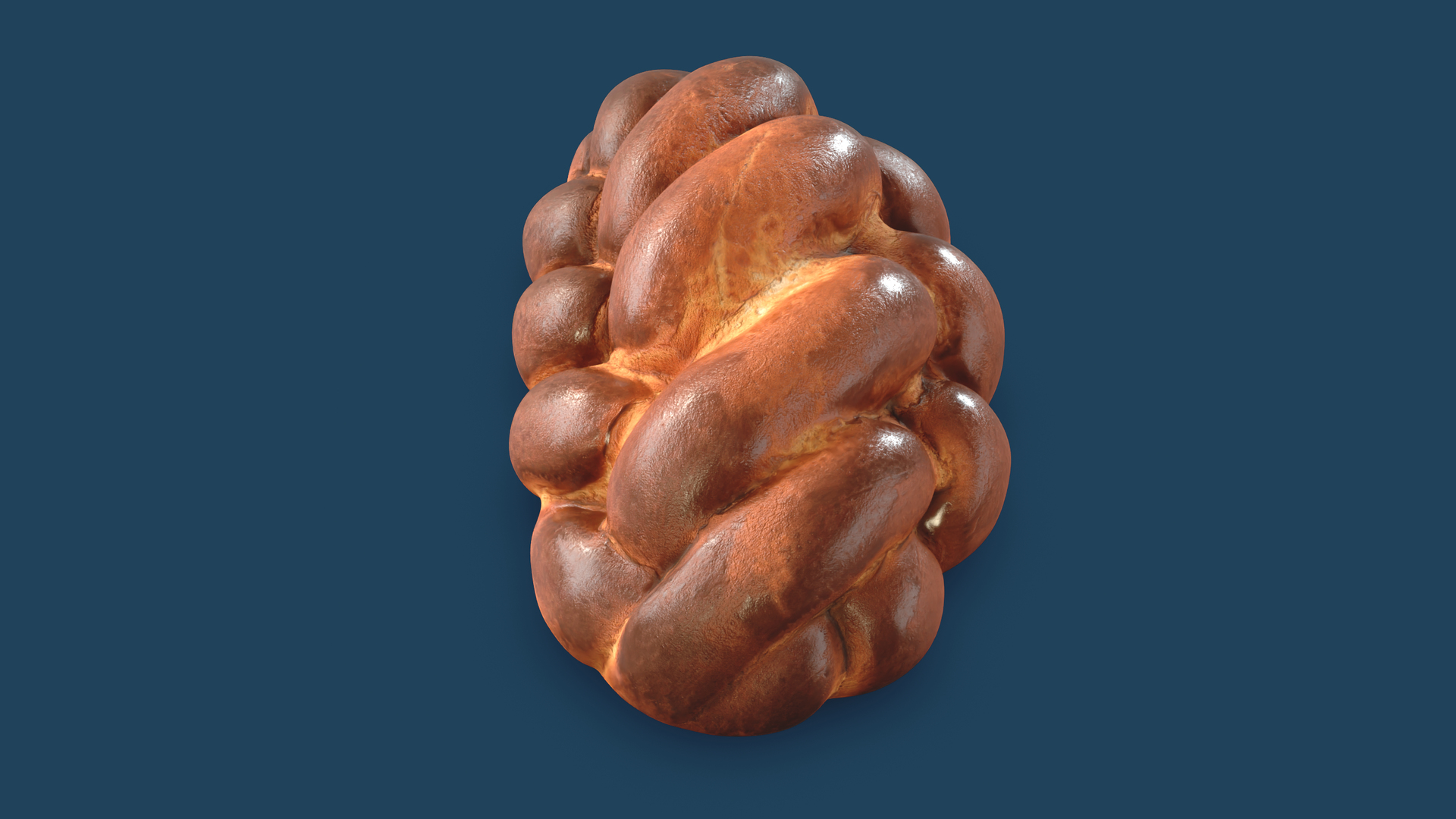 Challah 3D Model - TurboSquid 2224501