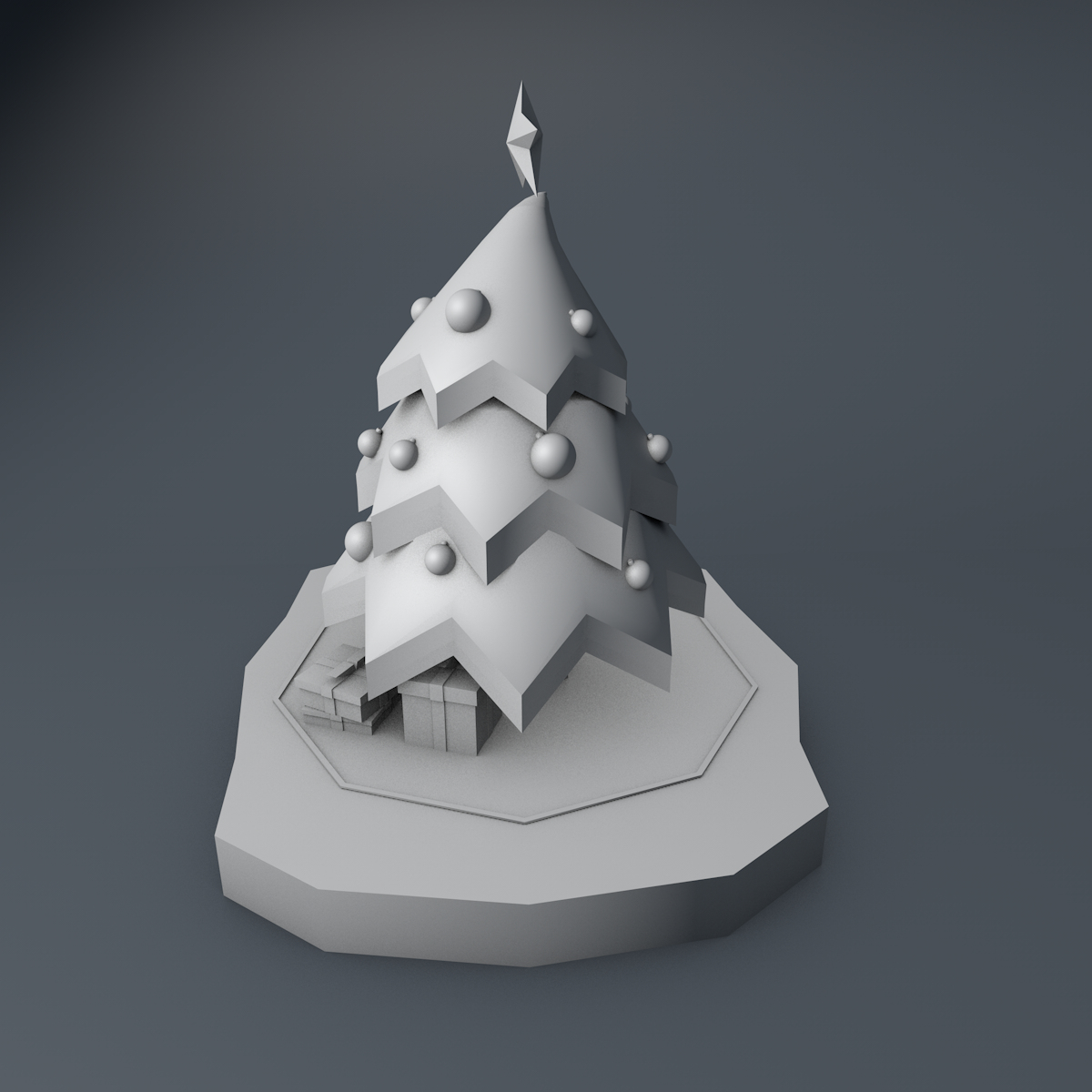 Christmas tree 3D model - TurboSquid 1484303