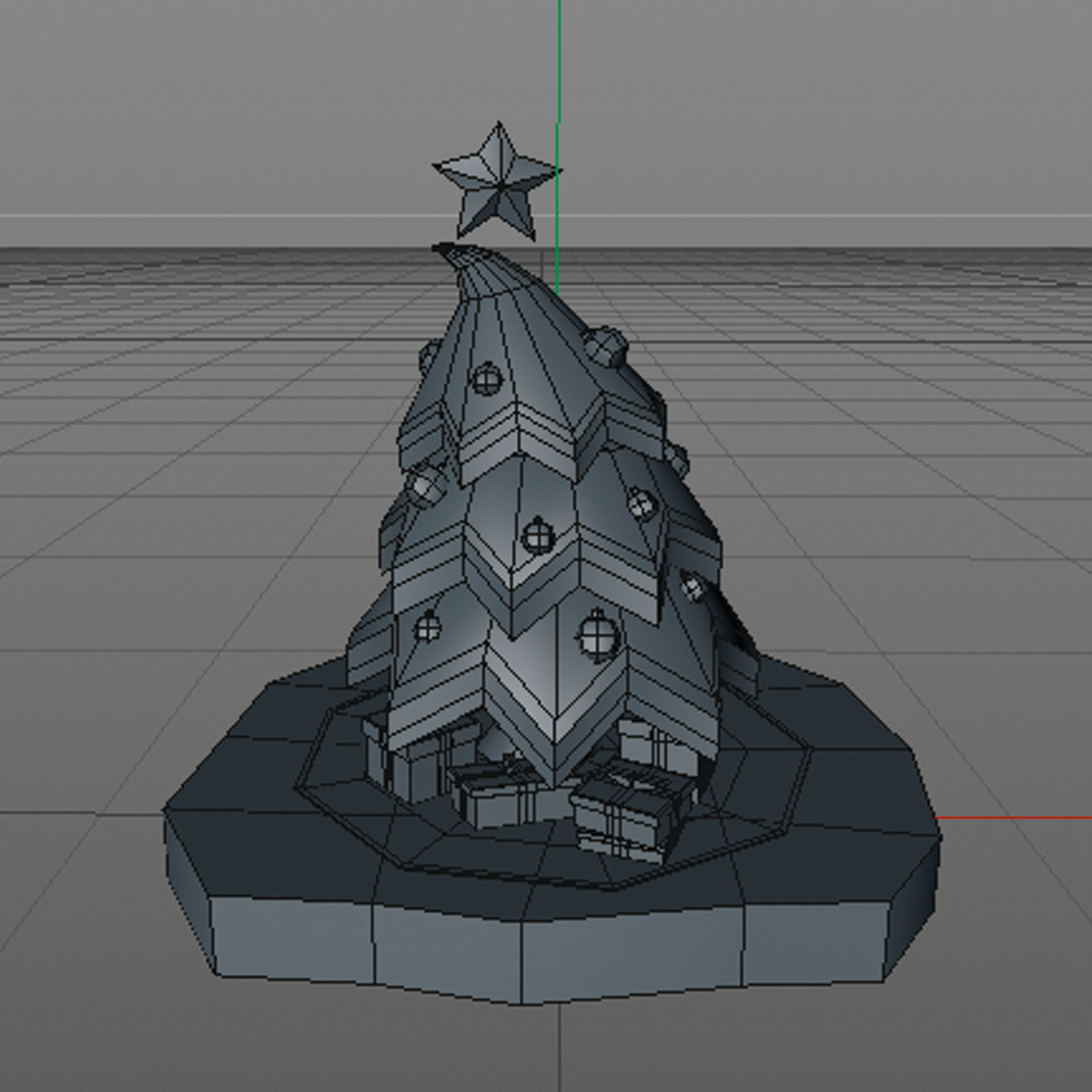 Christmas tree 3D model - TurboSquid 1484303