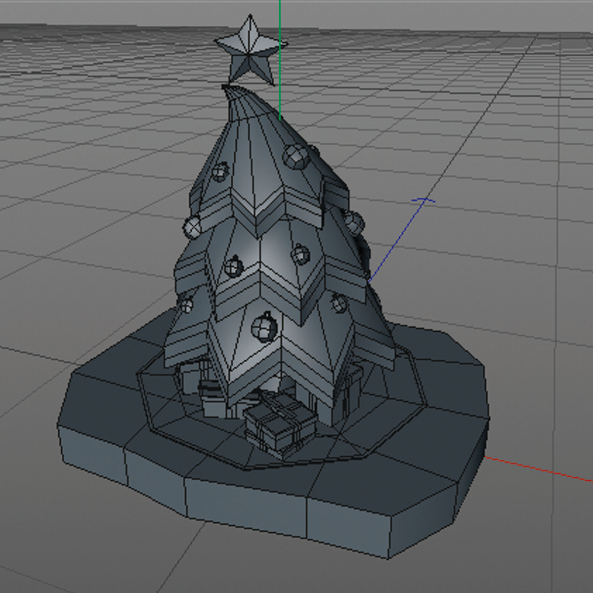 Christmas tree 3D model - TurboSquid 1484303