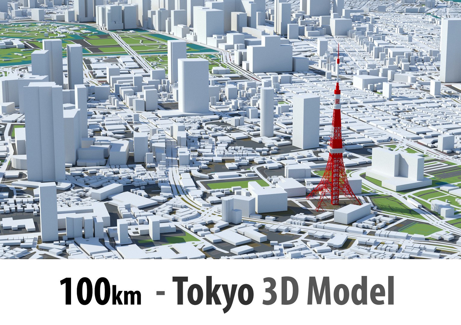 3d Tokyo City Turbosquid 1457759