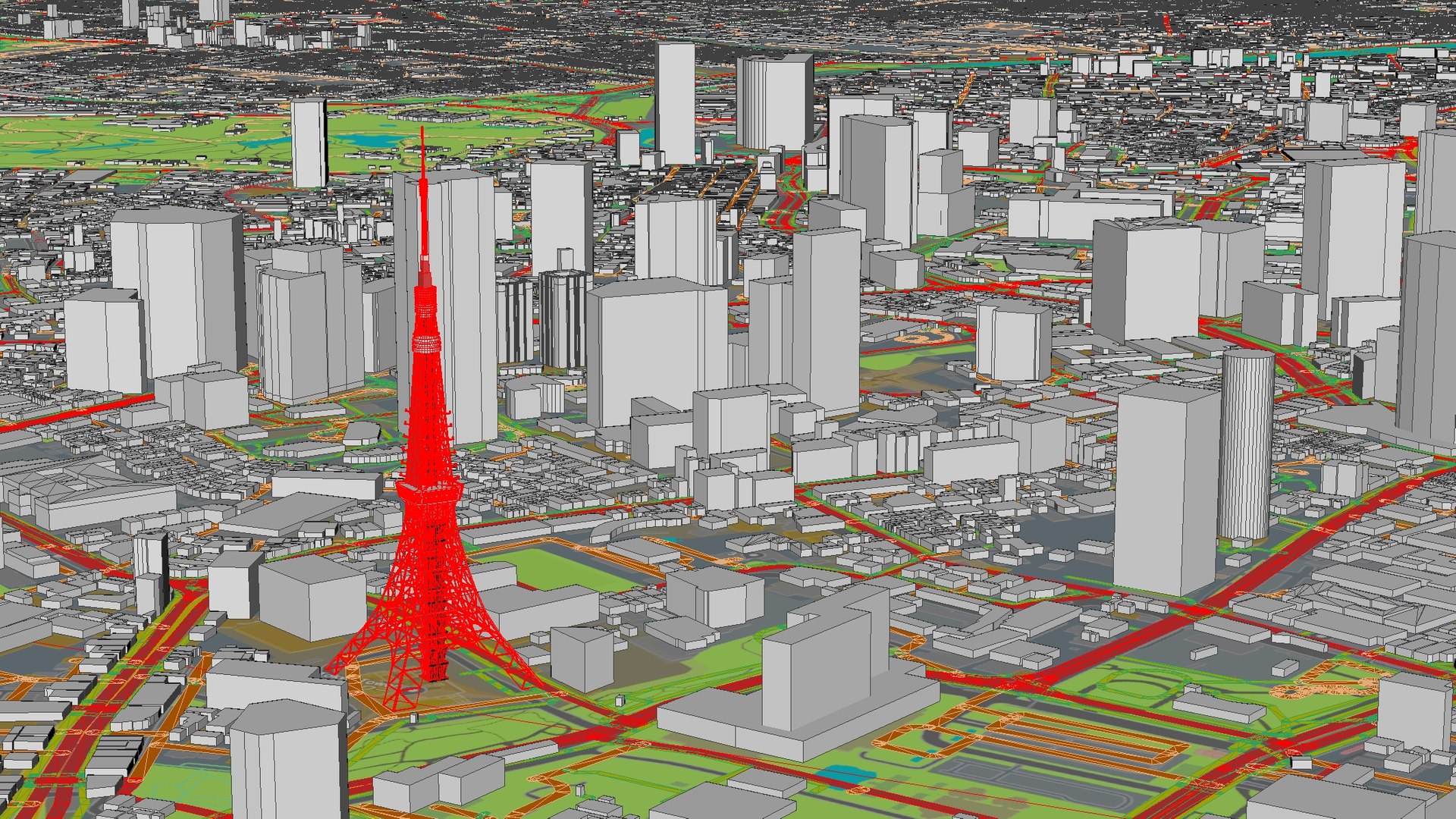 3D Tokyo City - - TurboSquid 1457759