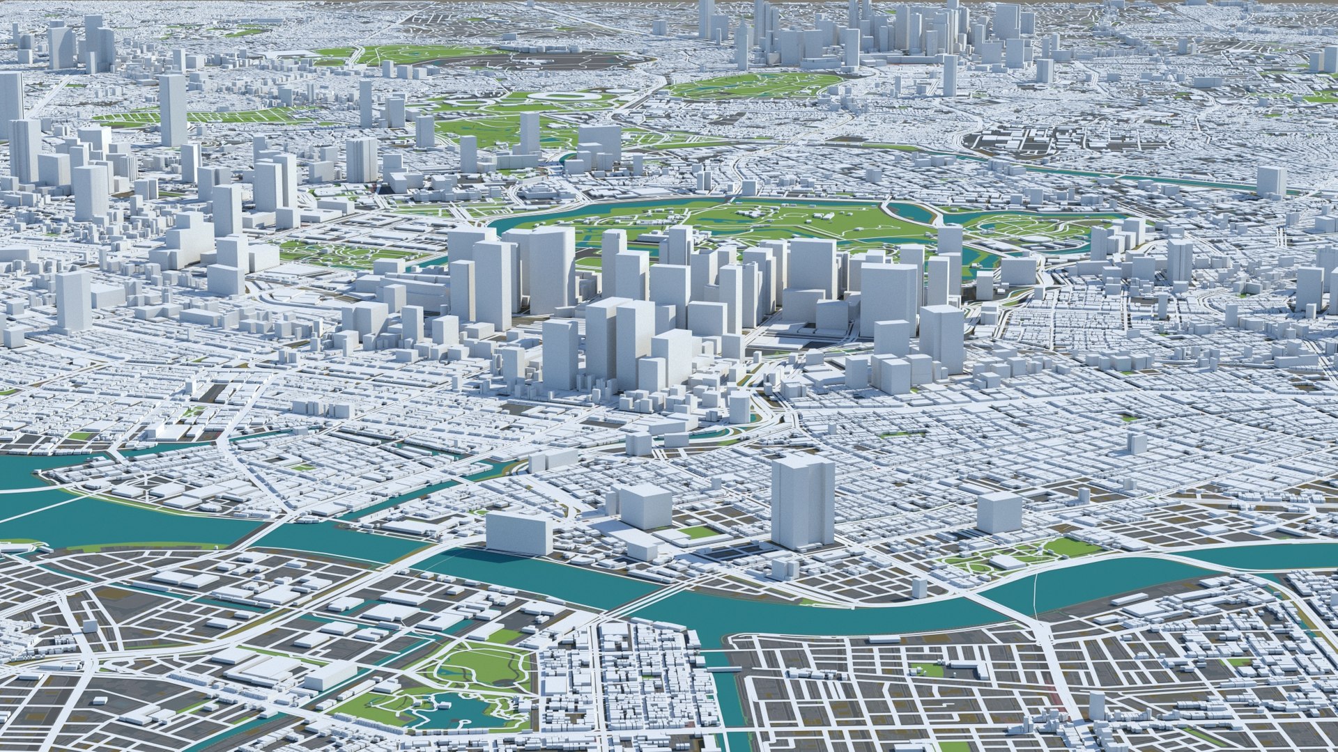 3D Tokyo City - - TurboSquid 1457759