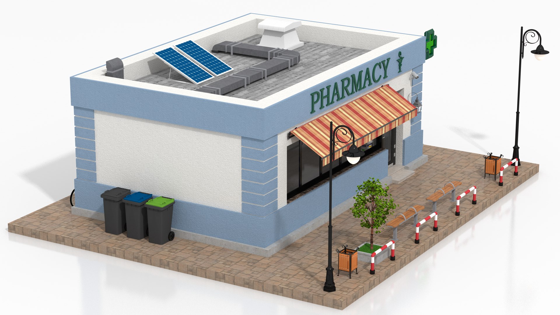 Pharmacy 3D - TurboSquid 1885102
