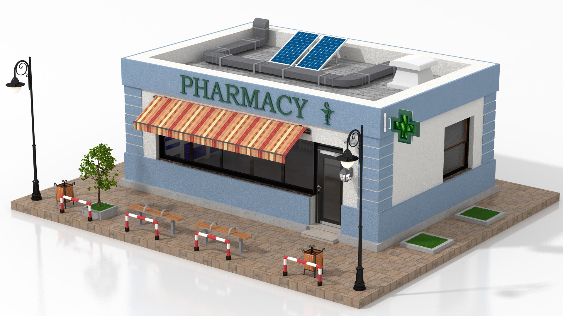 Pharmacy 3D - TurboSquid 1885102