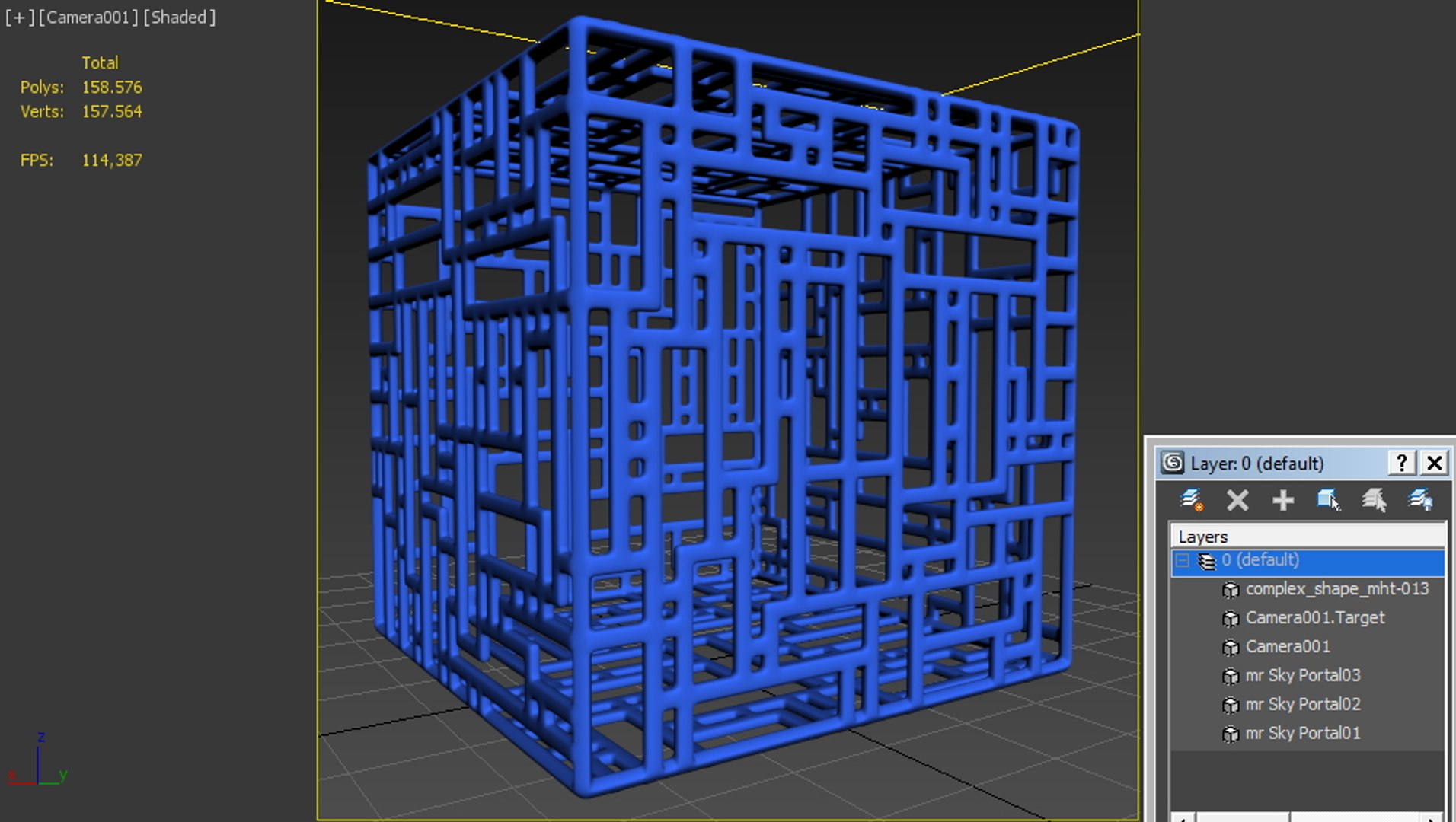 Complex Shape 3d Max