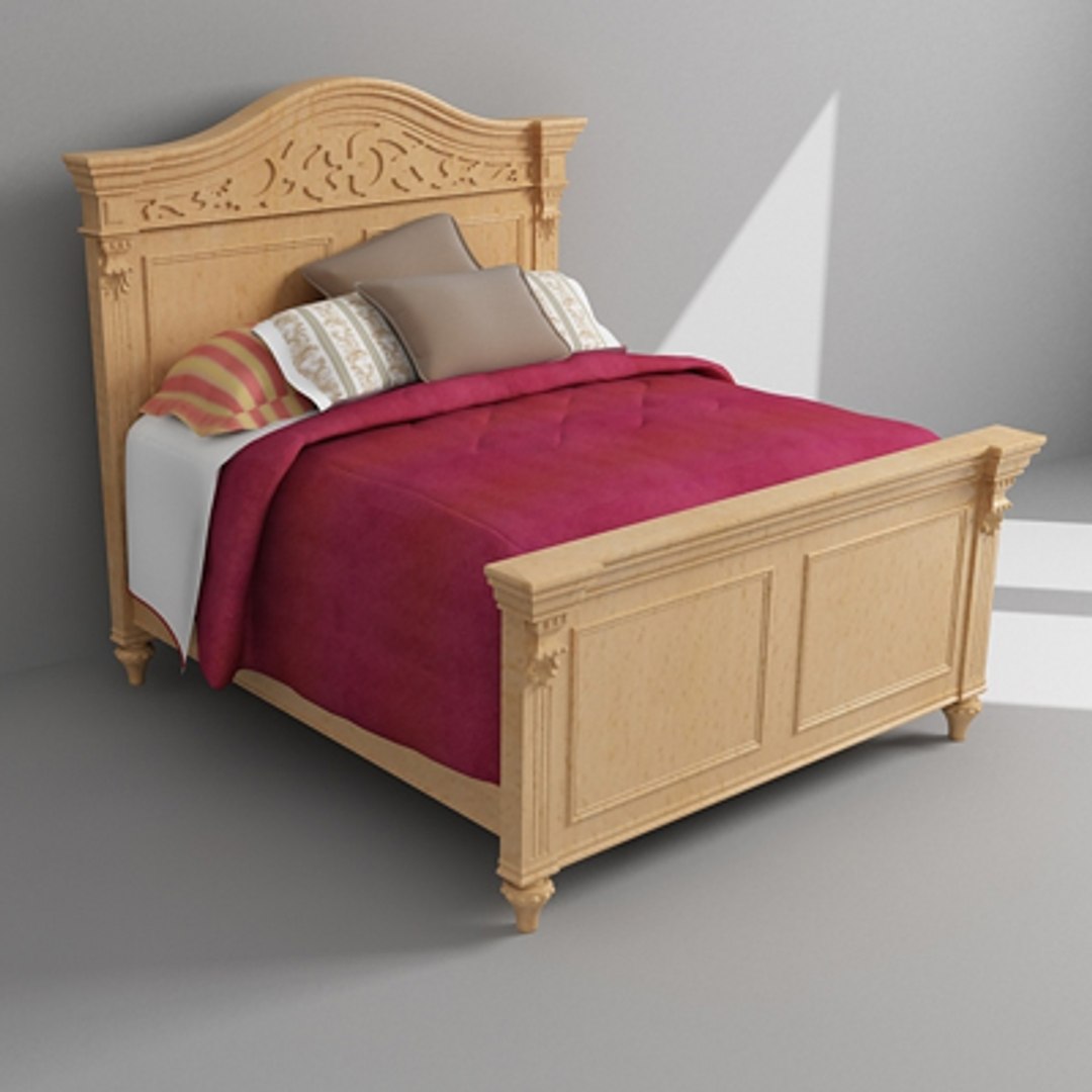 Bed 3d Max