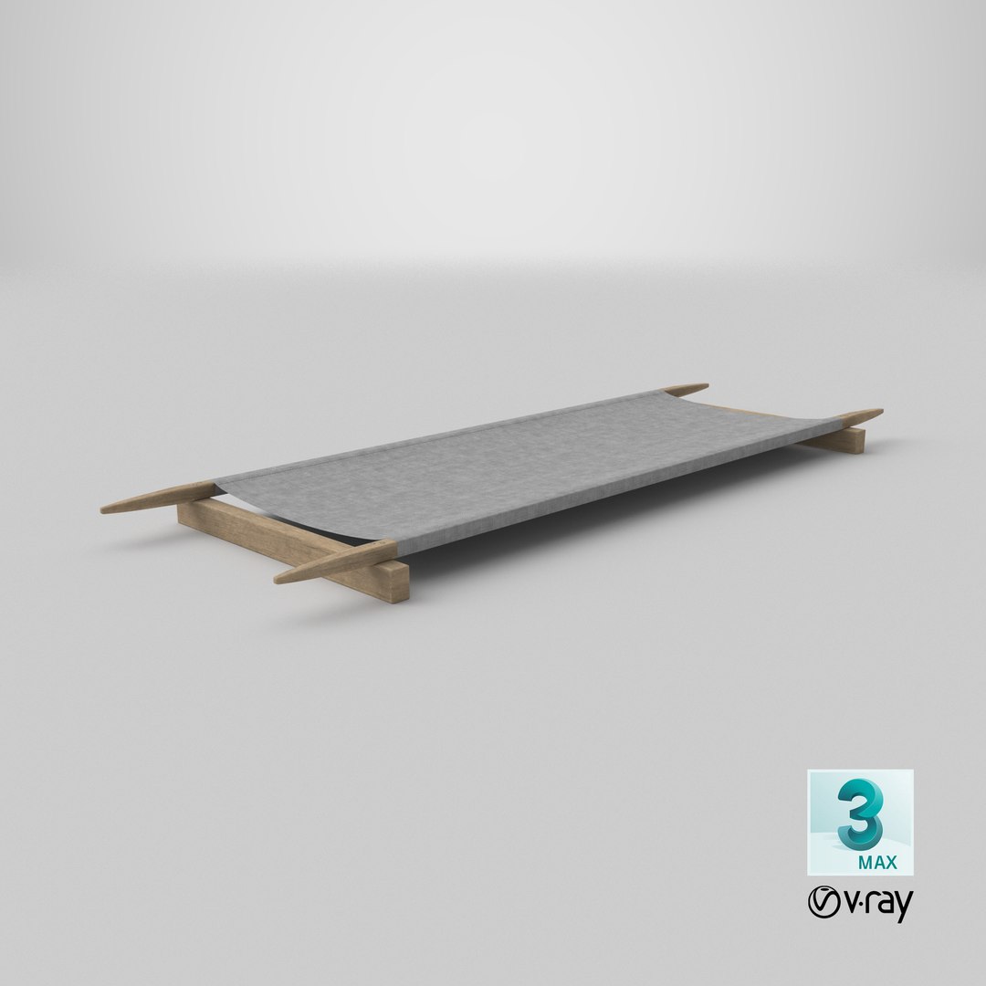 3D Improvised Stretcher - TurboSquid 2404379
