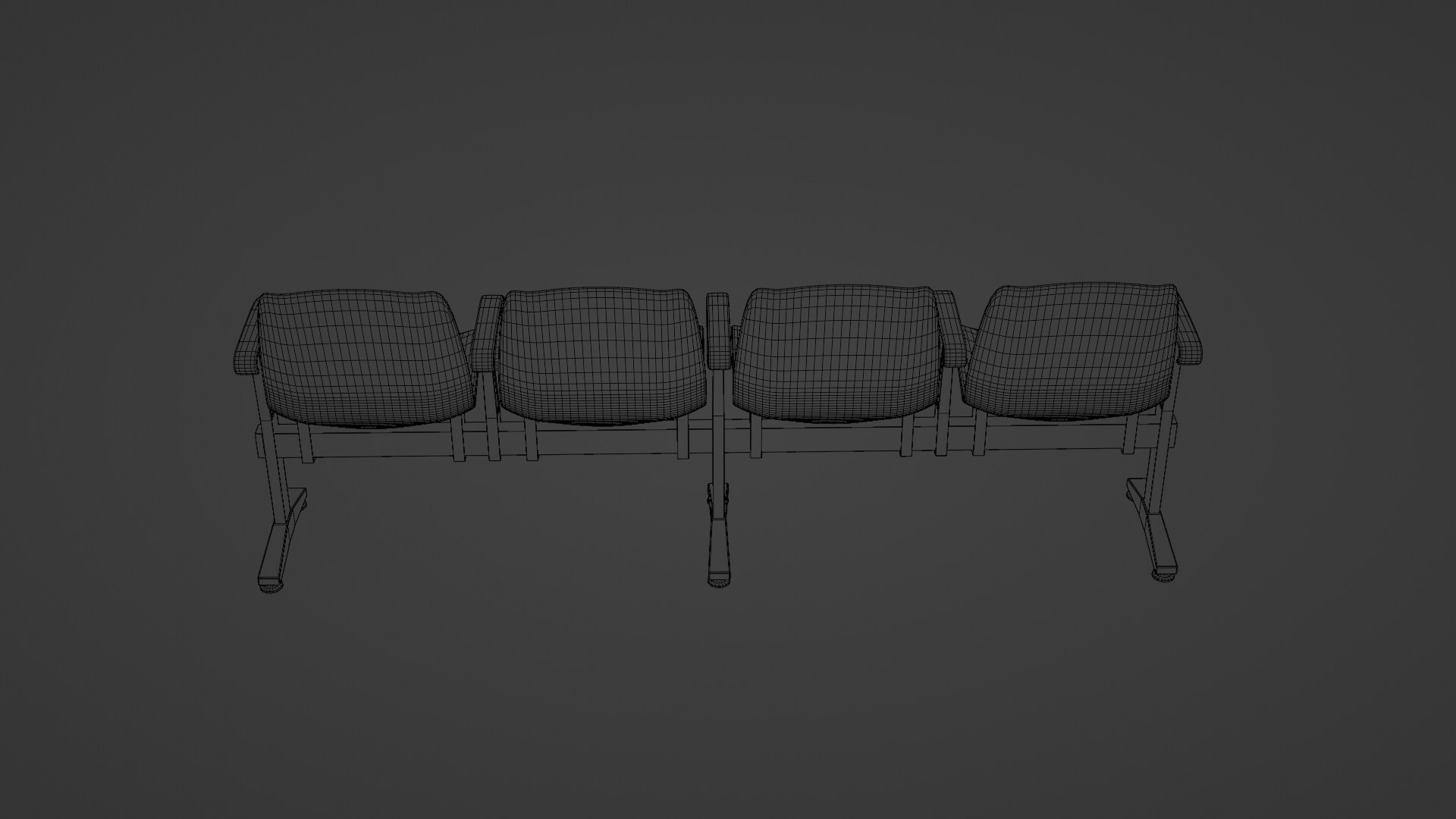 Free 3D Model Plastic Seats - TurboSquid 2264446
