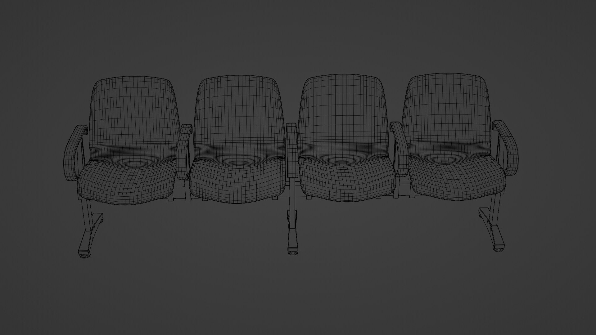 Free 3D Model Plastic Seats - TurboSquid 2264446