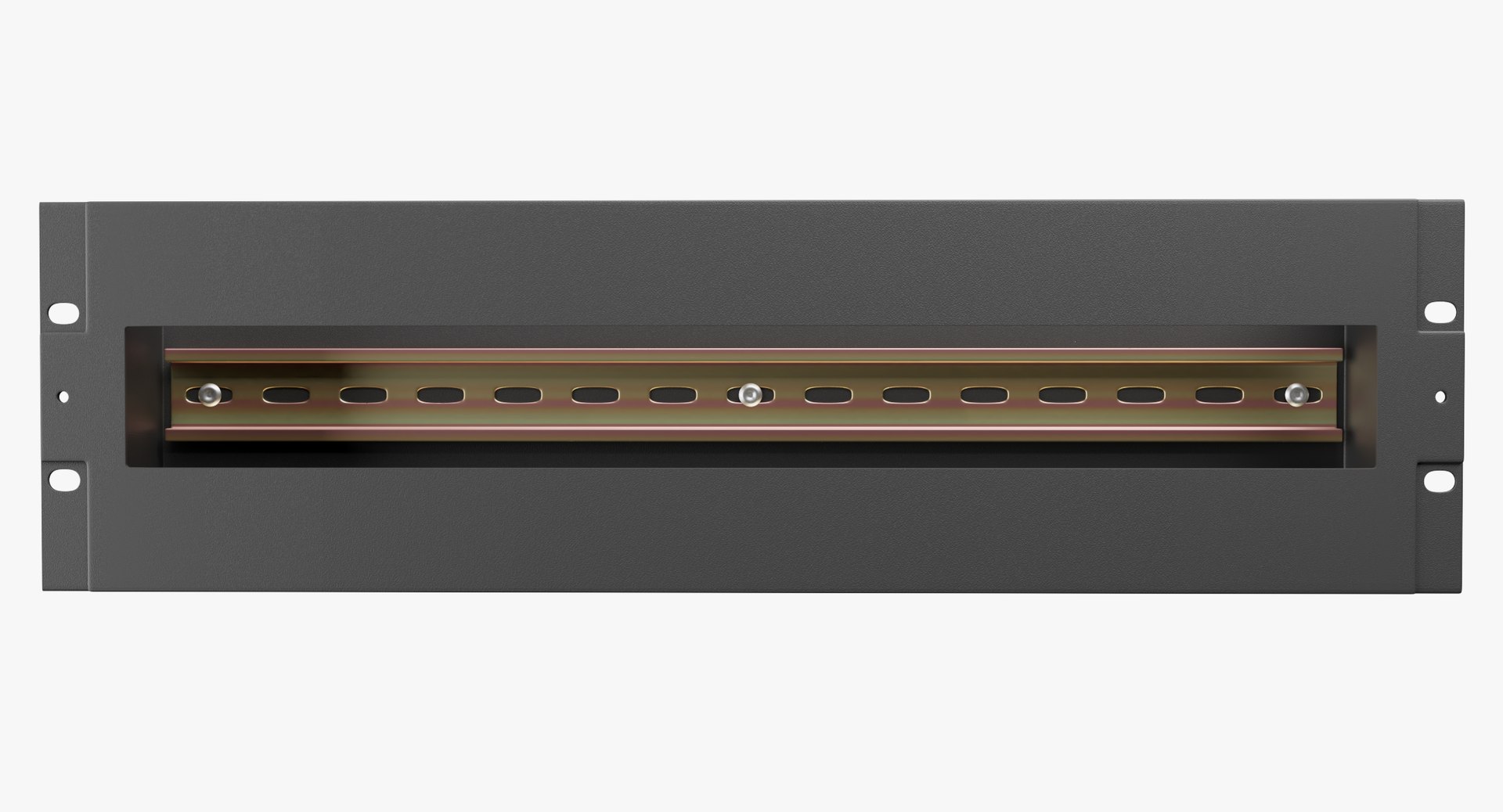 Din Rail Mounting 19-inch 3D Model - TurboSquid 1322447